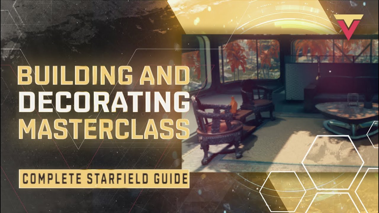 Starfield MASTERCLASS In Building and Decorating Homes - YouTube