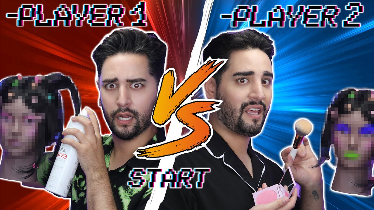 ROBERT VS JAMES - EP1 - Dolls Head Makeover Challenge! 💜🖤 The Welsh ...