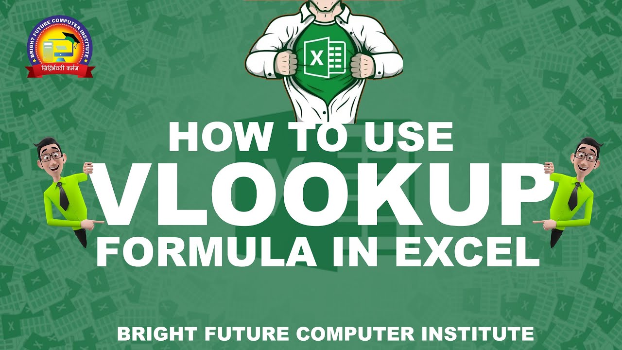 HOW TO USE VLOOKUP FORMULA IN EXCEL 2007 2010 2016 2021 YouTube HOW TO USE VLOOKUP FORMULA IN EXCEL 2007 2010 2016 2021 YouTube