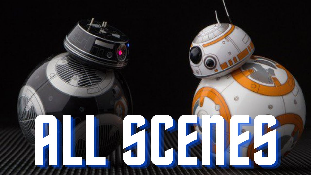 All BB-8 and BB9e Scenes (Sphero) Star Wars BB8 Trailer - YouTube