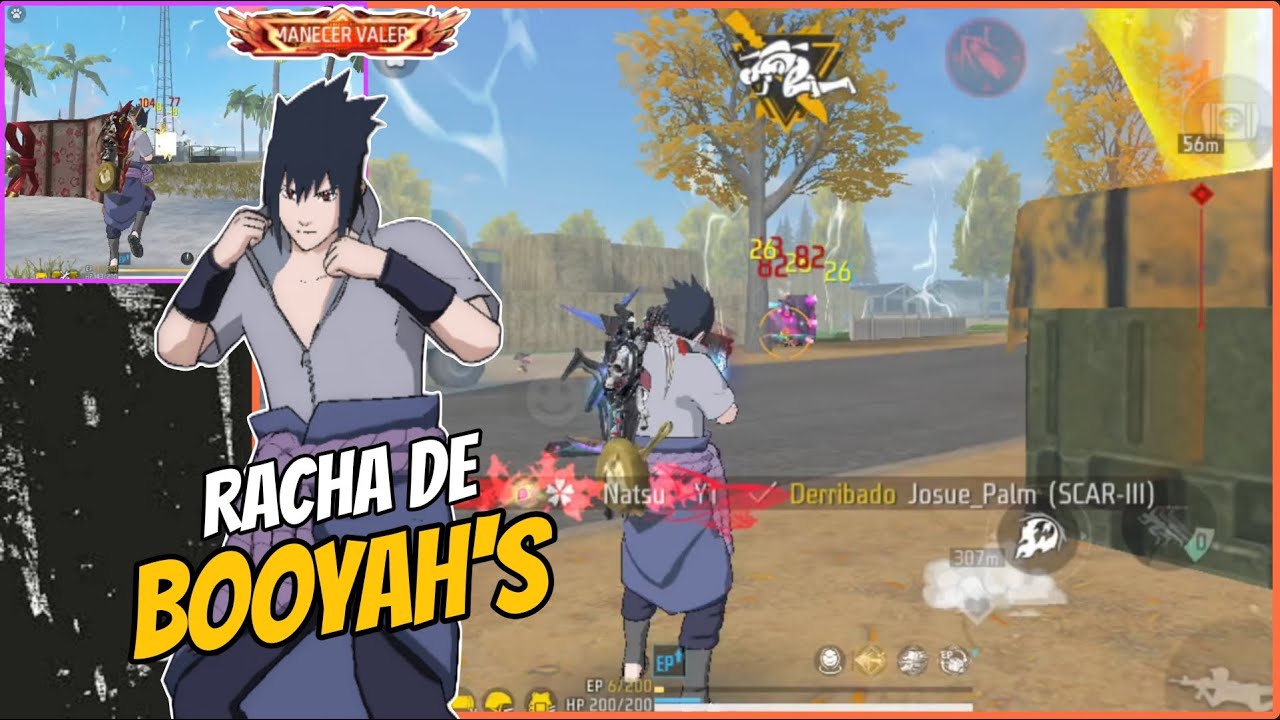 Conseguimos el traje de SASUKE UCHIHA en FREE FIRE - YouTube