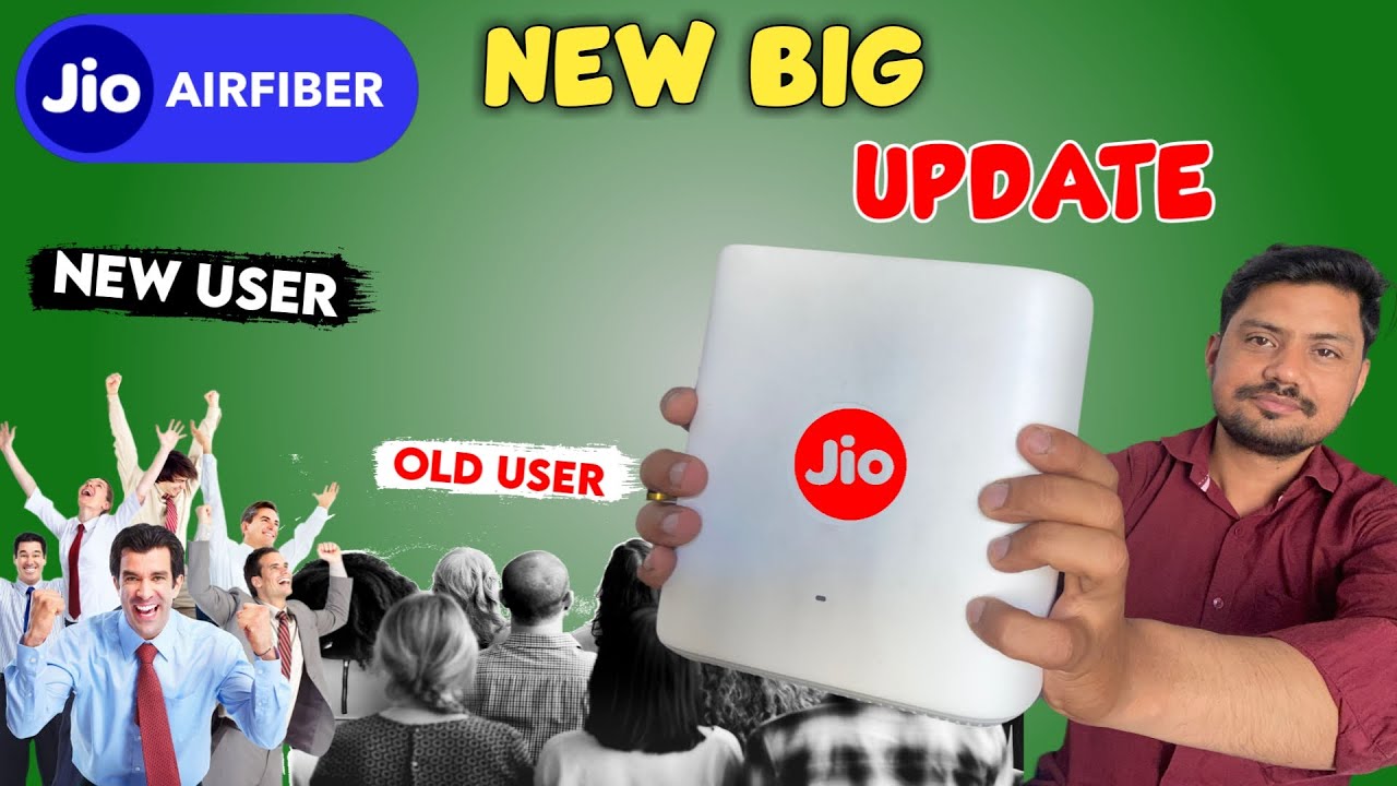 Jio Airfiber New Big Update | New Offer | For New User & Old User | Jio ...