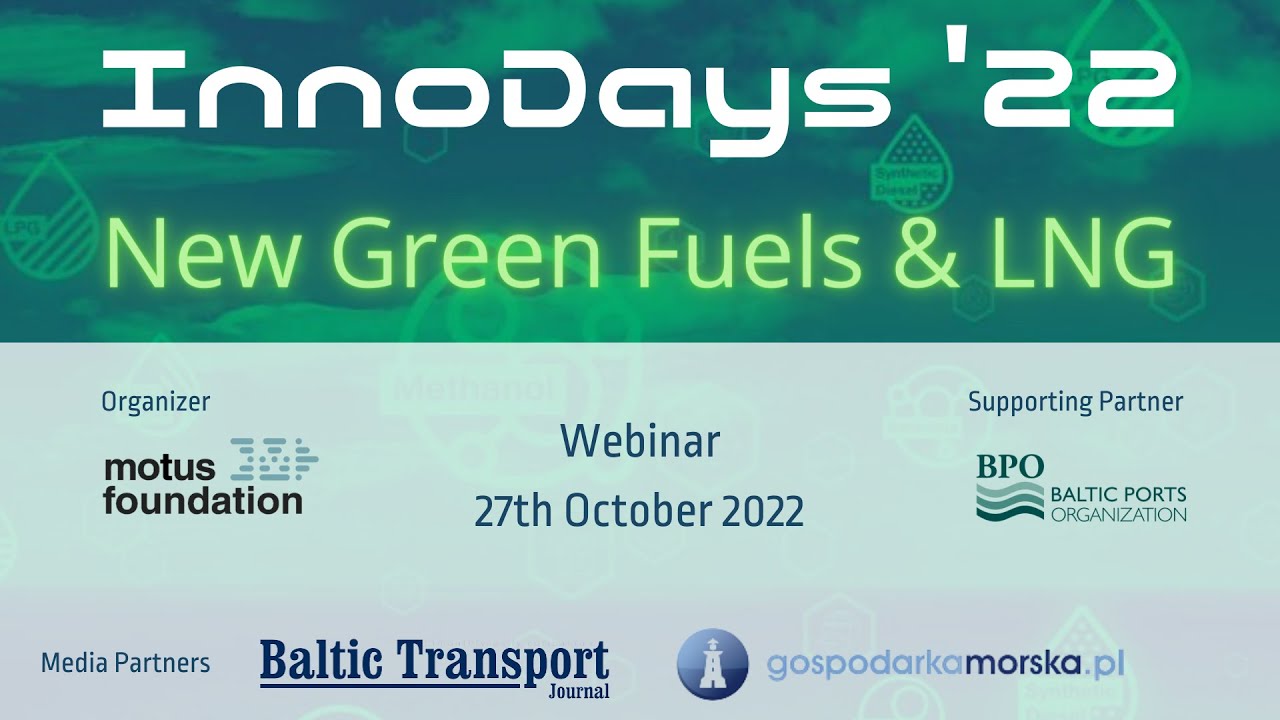 New Green Fuels & LNG | InnoDays '22 Webinar - YouTube