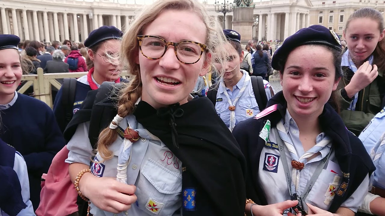 Les europa scouts à Rome 2ème le Mans - YouTube