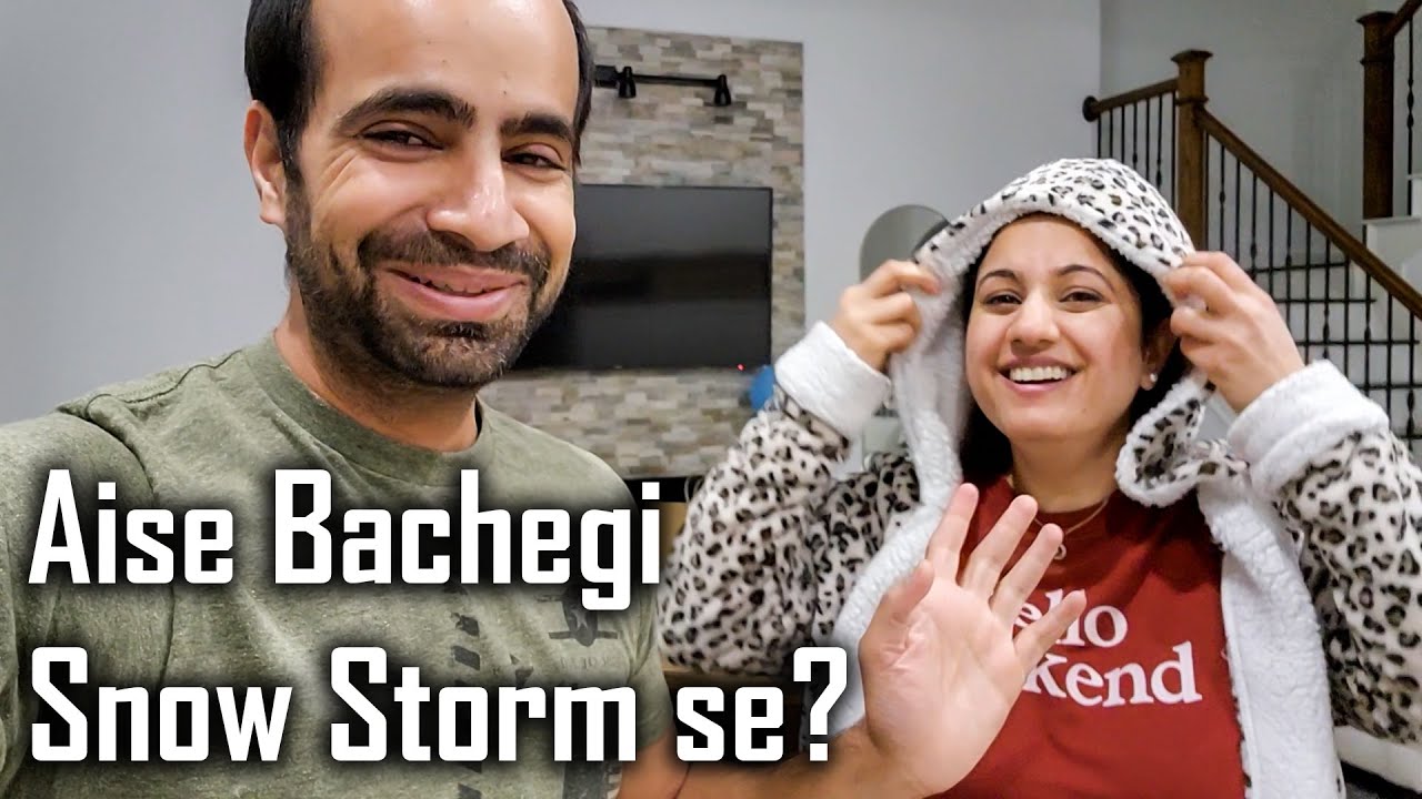 Ganda Ice Storm Aane vala Hai | Indian Vlogger in Dallas #teddyblake ...