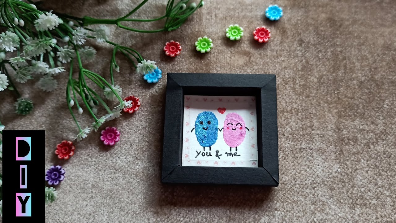 Easy & cute gift ideas || Framework craft - YouTube