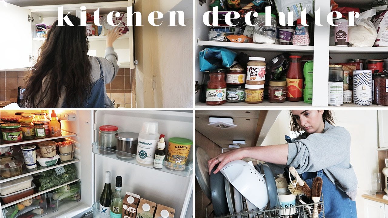 MINIMALISM SERIES | KITCHEN CLEAN UP & DECLUTTER - YouTube