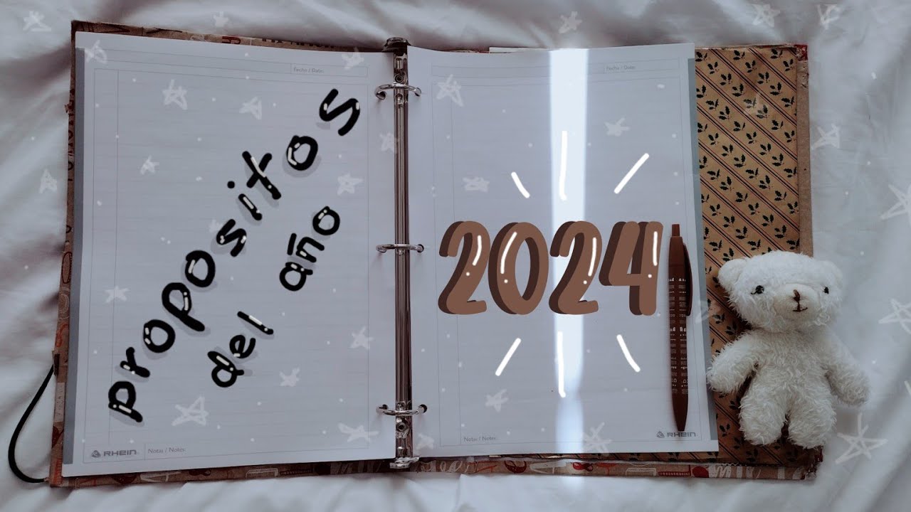 ¡Mis propósitos del año 2024! - YouTube