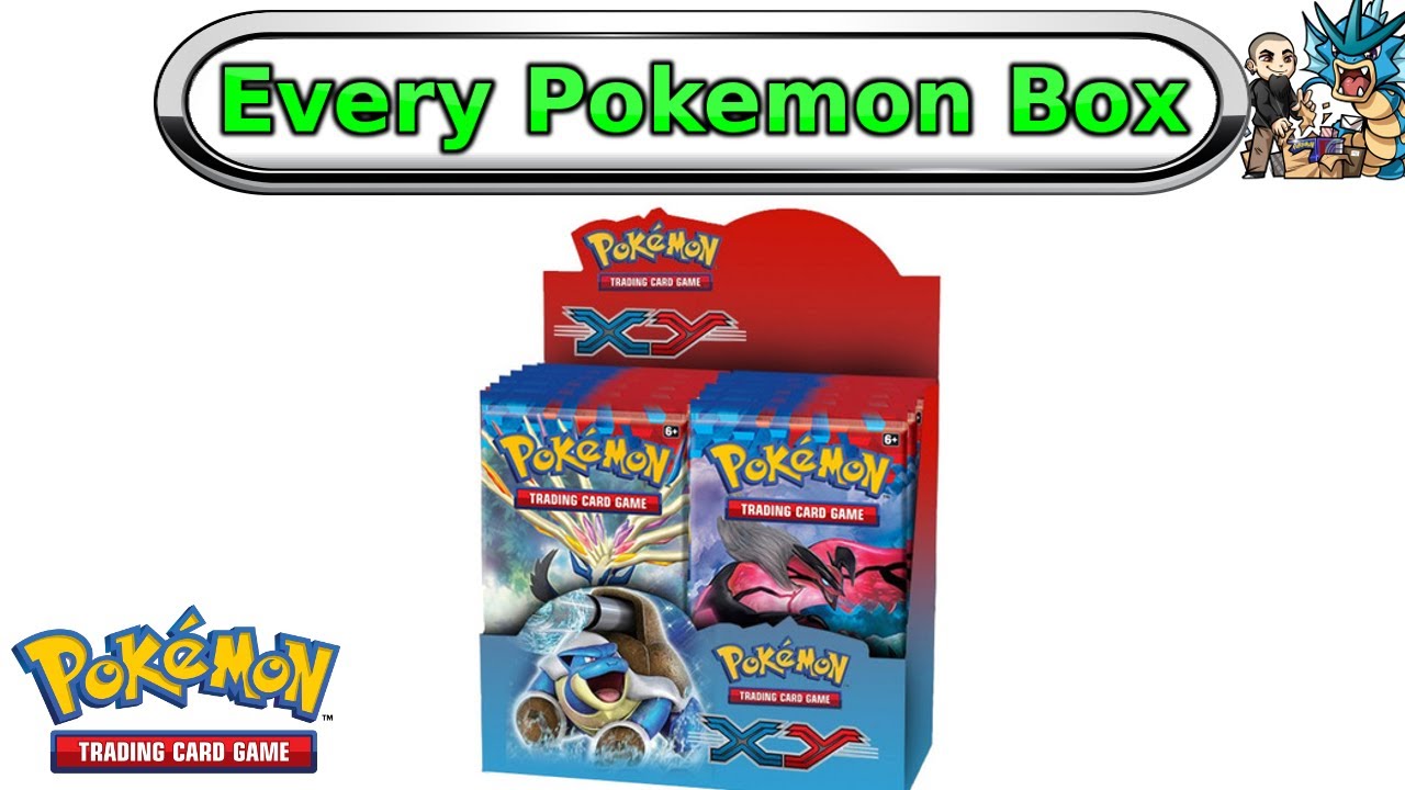 Opening Every Pokemon Box: XY Base Set - YouTube