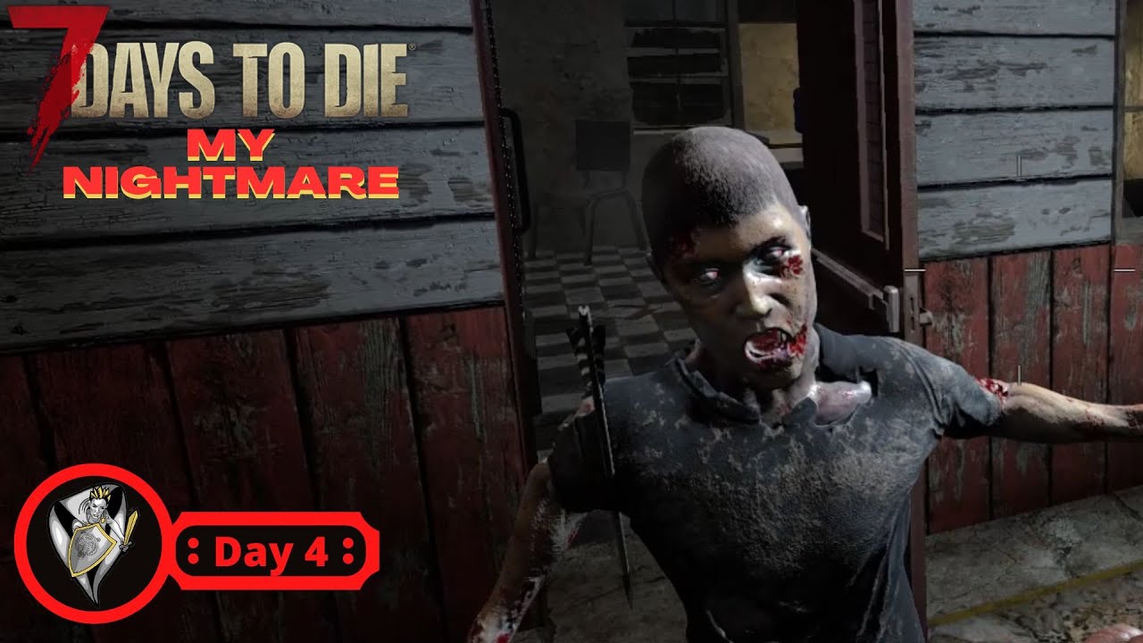 My Nightmare Day 4 - Trying to get that Bike #7daystodie #nightmare ...