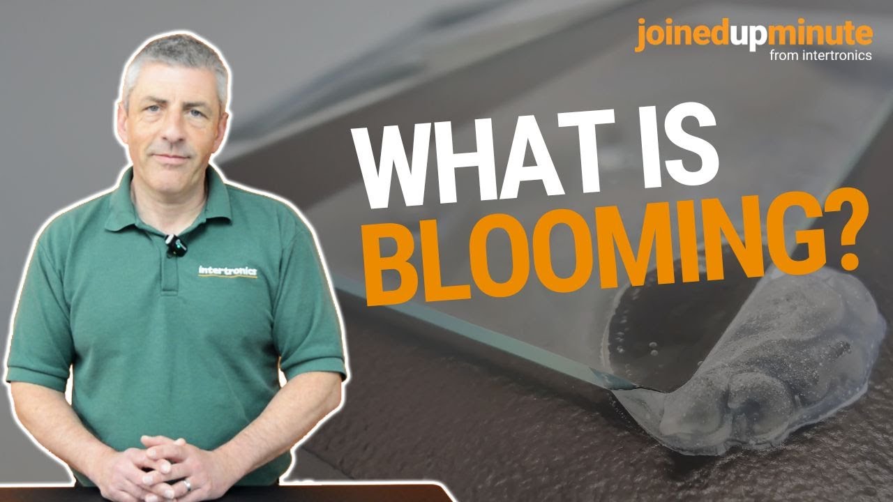 What is adhesive blooming? - JoinedUpMinute - YouTube