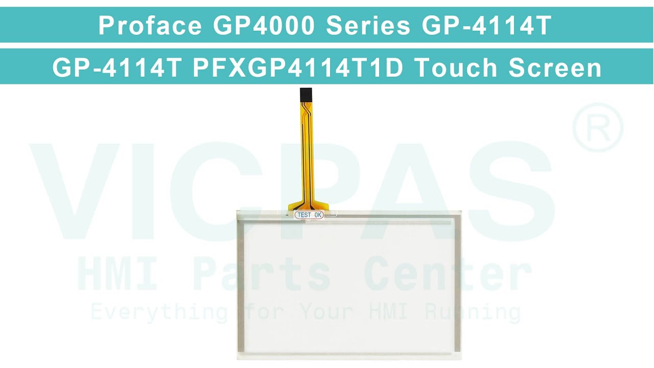 GP-4114T PFXGP4114T1D Pro-face Touch Glass Repair - YouTube