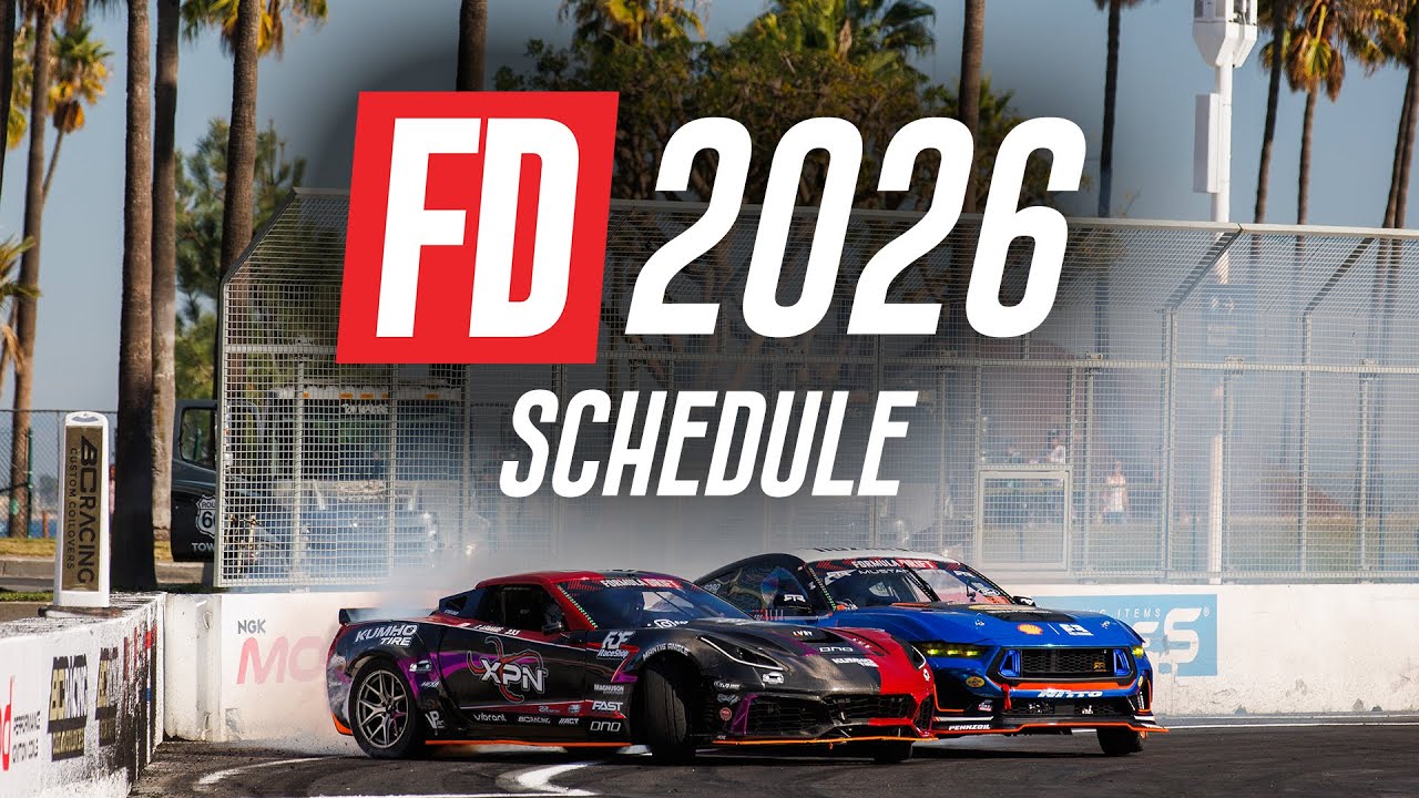 Formula DRIFT 2026 – Full Schedule & Venue Announcement - YouTube