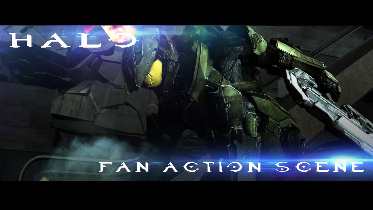 HALO Fan Animated Short Previs - YouTube