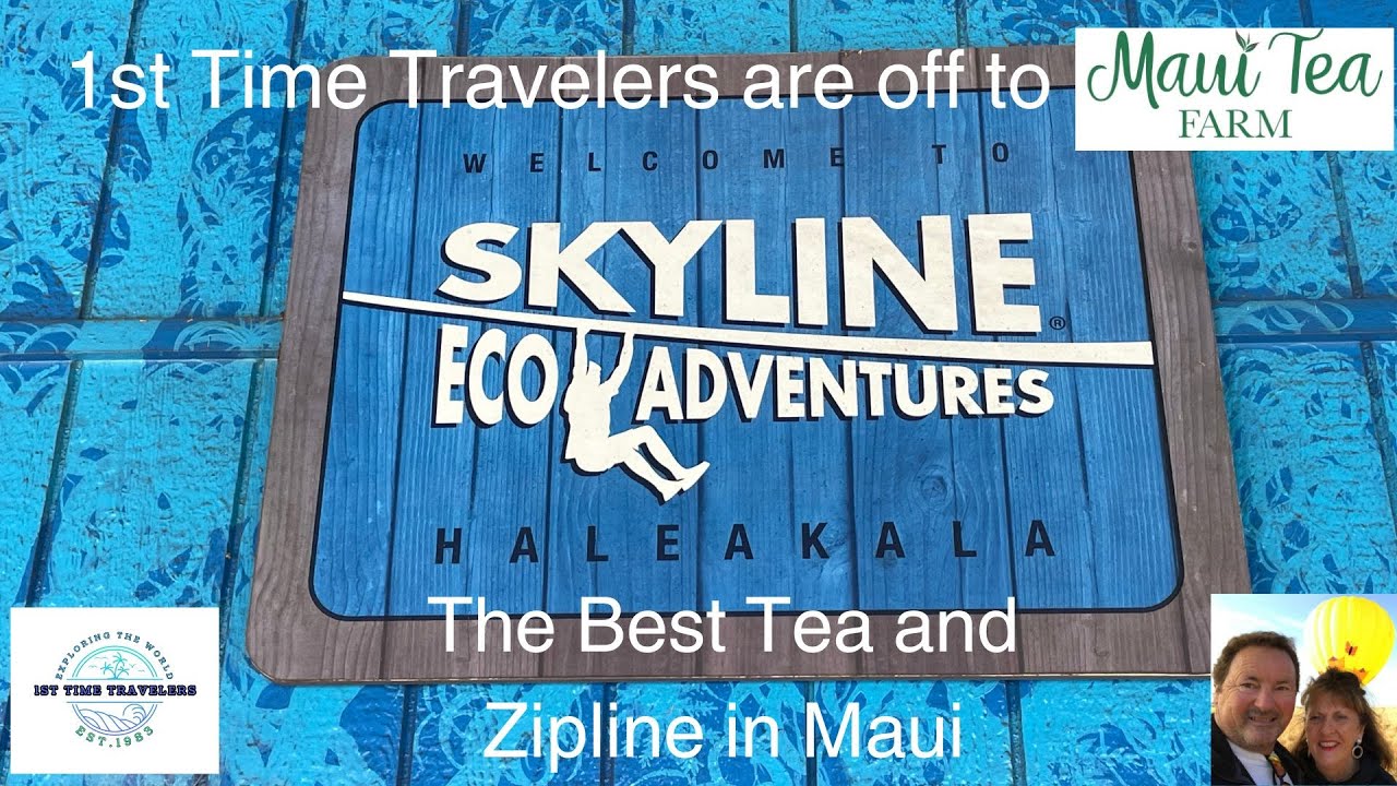 Skyline Eco Adventure Zipline and Maui Tea Farm - YouTube