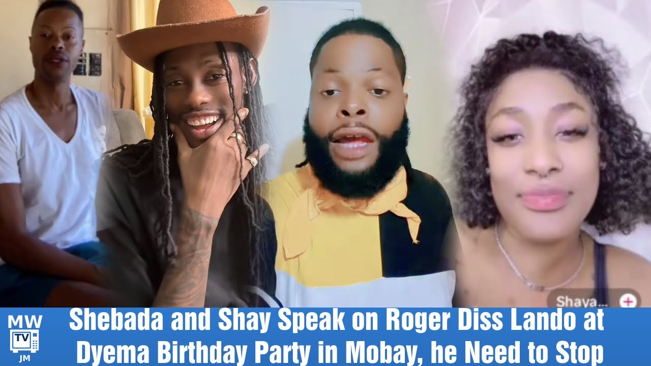 Shebada and Shay Speak on Roger Diss Lando at Dyema Birthday Party in ...