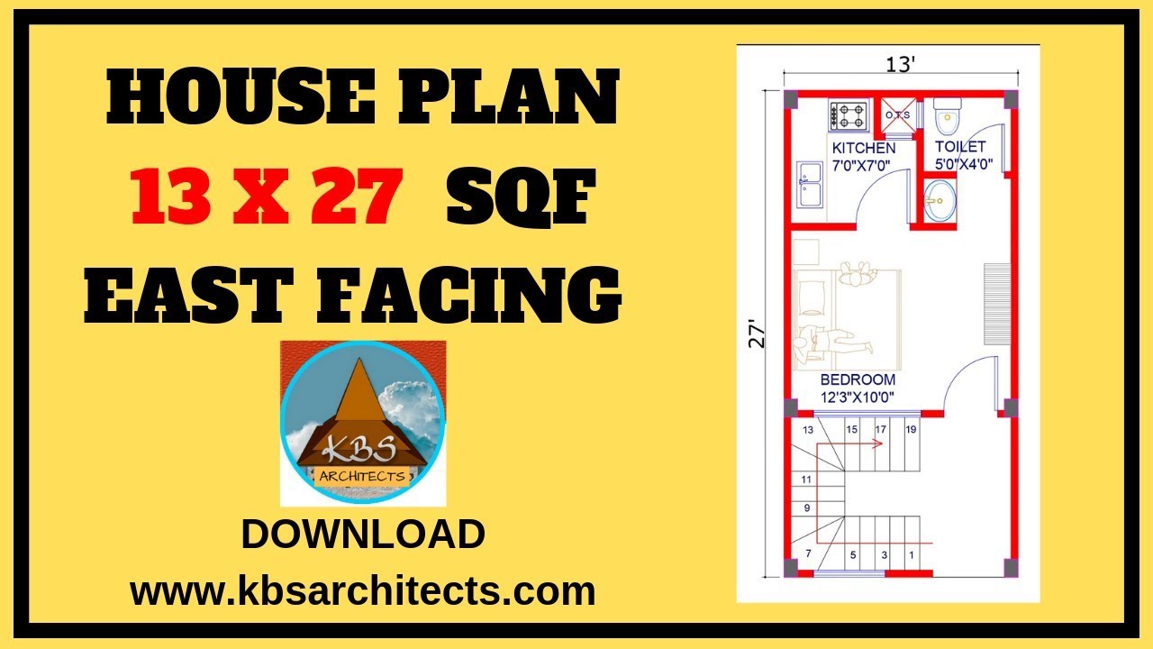 HOUSE PLAN 13 X 27 IN SMALL AREA - YouTube