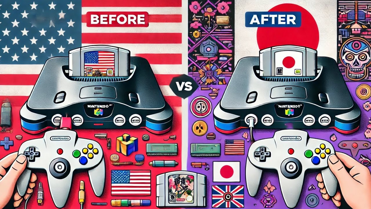 How to Make Your N64 Region Free! | EASY MOD - YouTube