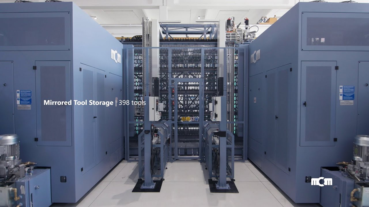 MCM Flexible Manufacturing System at PBC Linear 3 - YouTube