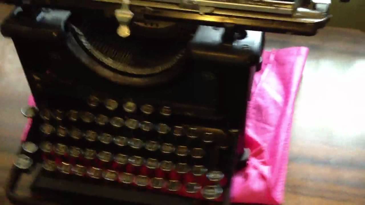 Remington #16 typewriter project - YouTube