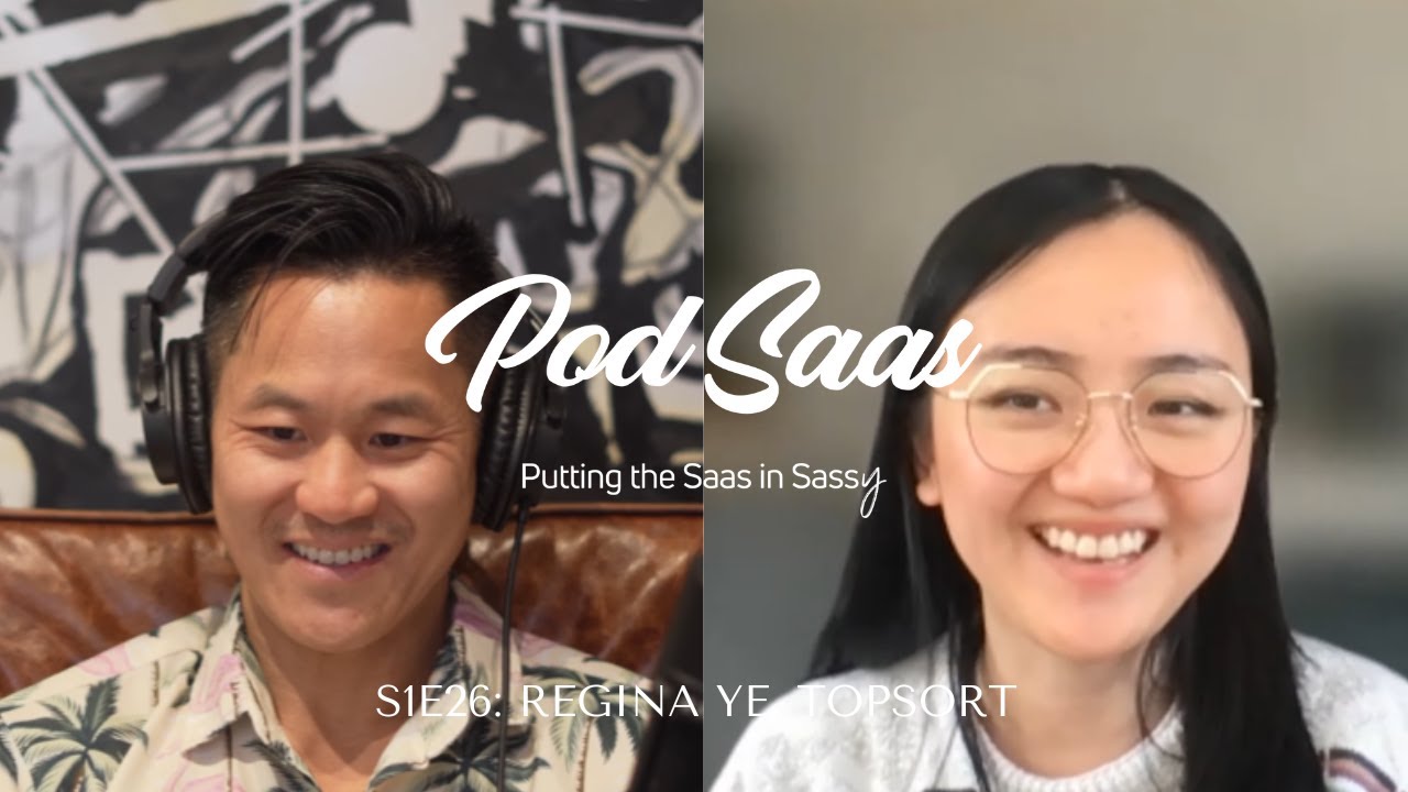 S1E26: The One with Regina Ye of Topsort - YouTube