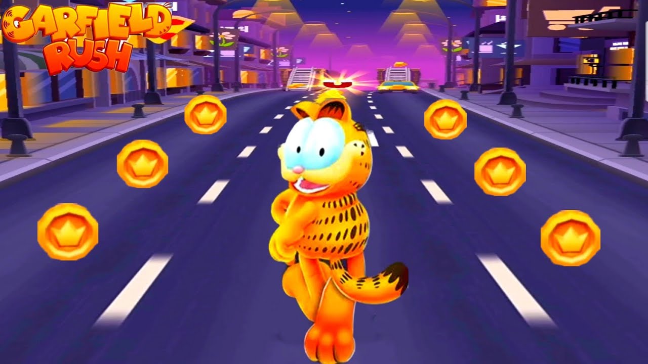 Garfield Rush Game : FUN RUN with Garfield - UPDATED!!! Android/iOS ...