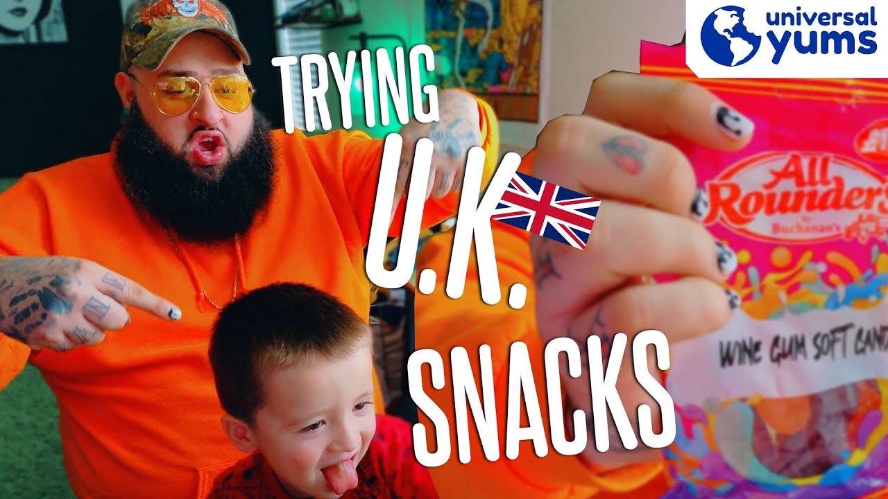 Taste testing UK snacks! | SNACK TIME with Kane & Eddy - YouTube