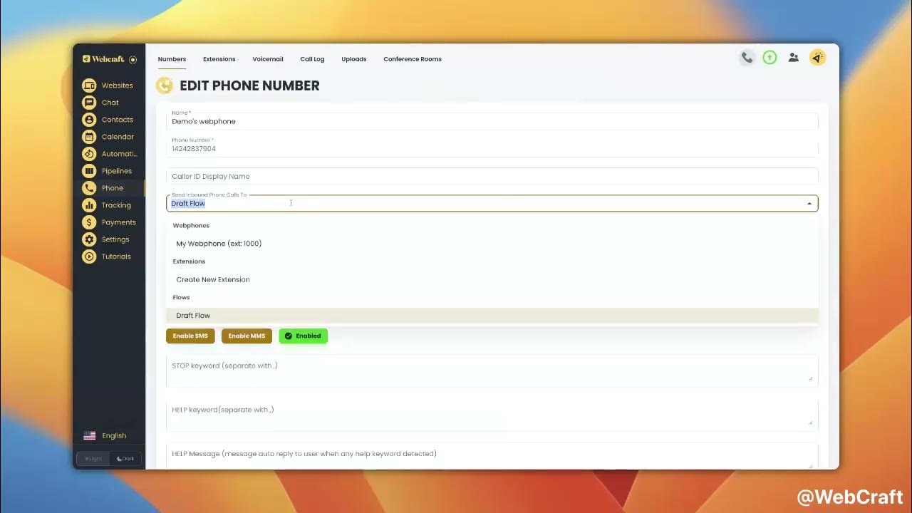 How to send incoming calls to Flow? - YouTube