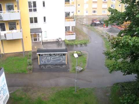 Videotest, cloudy: Canon IXUS 95 IS - YouTube