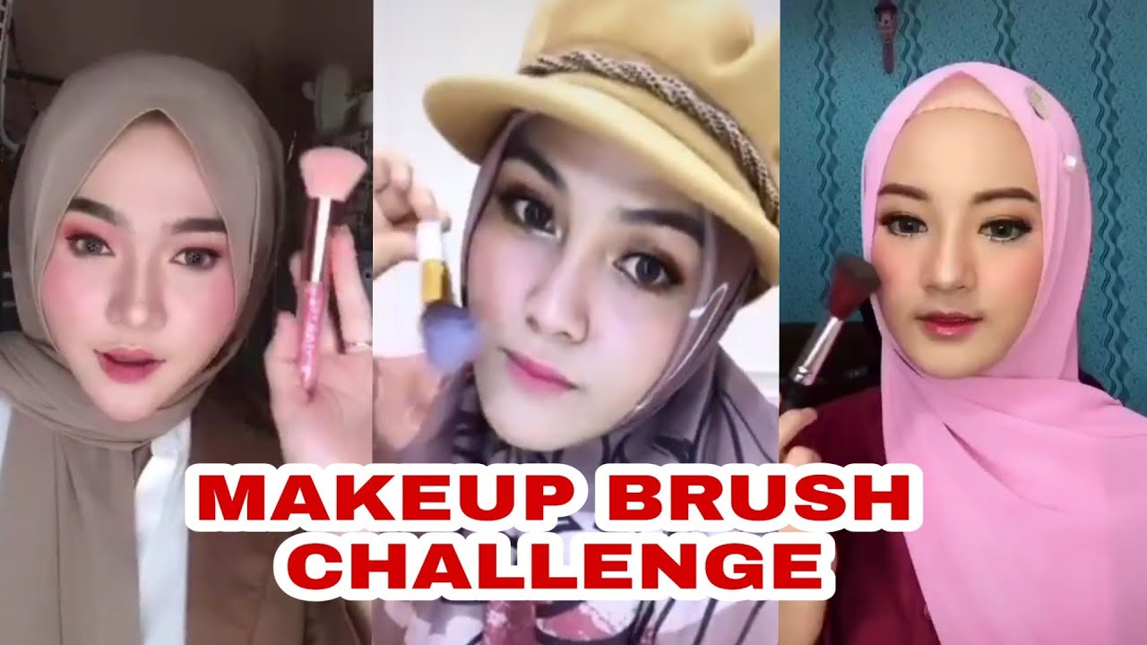 MAKEUP BRUSH CHALLENGE - YouTube