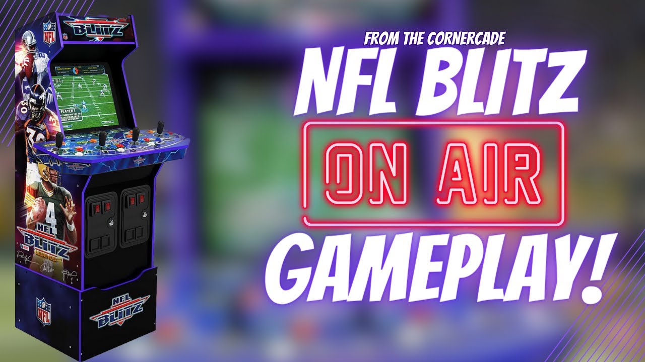 CornerCade Arcade1up NFL Blitz 🏈 Gameplay! [ NFL Blitz, NFL Blitz 99, and NFL Blitz 2000 ] - YouTube