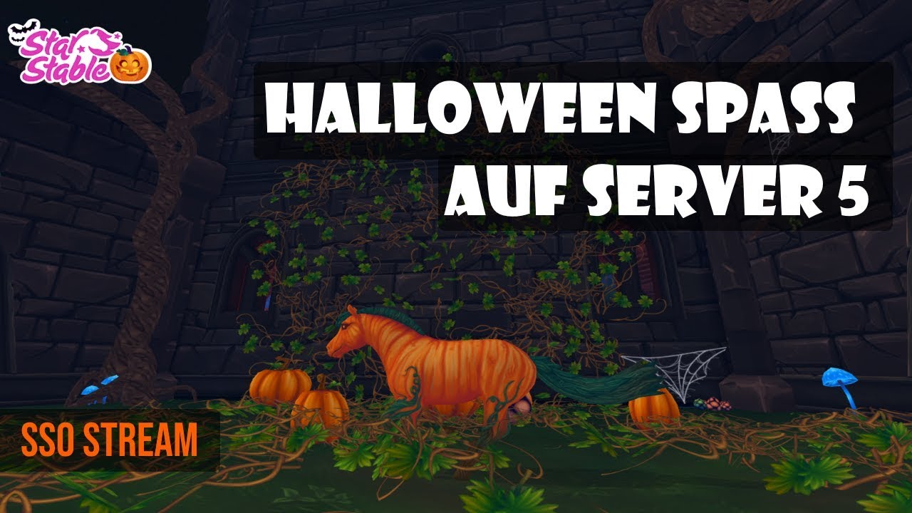 Halloween Spaß auf Cloudy Rock | Star Stable Online [SSO Stream] - YouTube