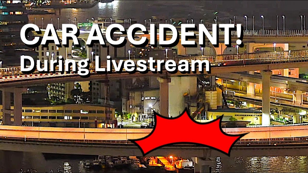🌧️ Car crash on the Rainbow Bridge in Tokyo Japan 20241027 20:25 - YouTube