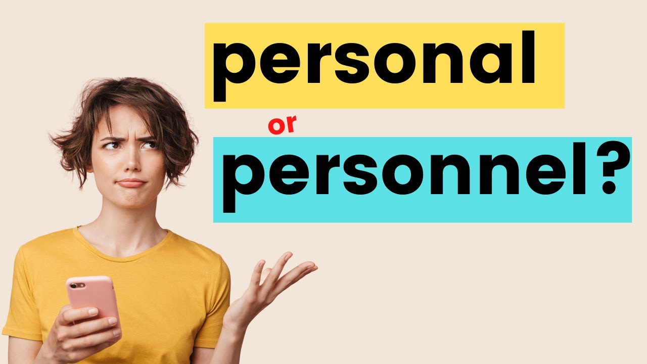 How to pronounce personal and personnel #shorts - YouTube