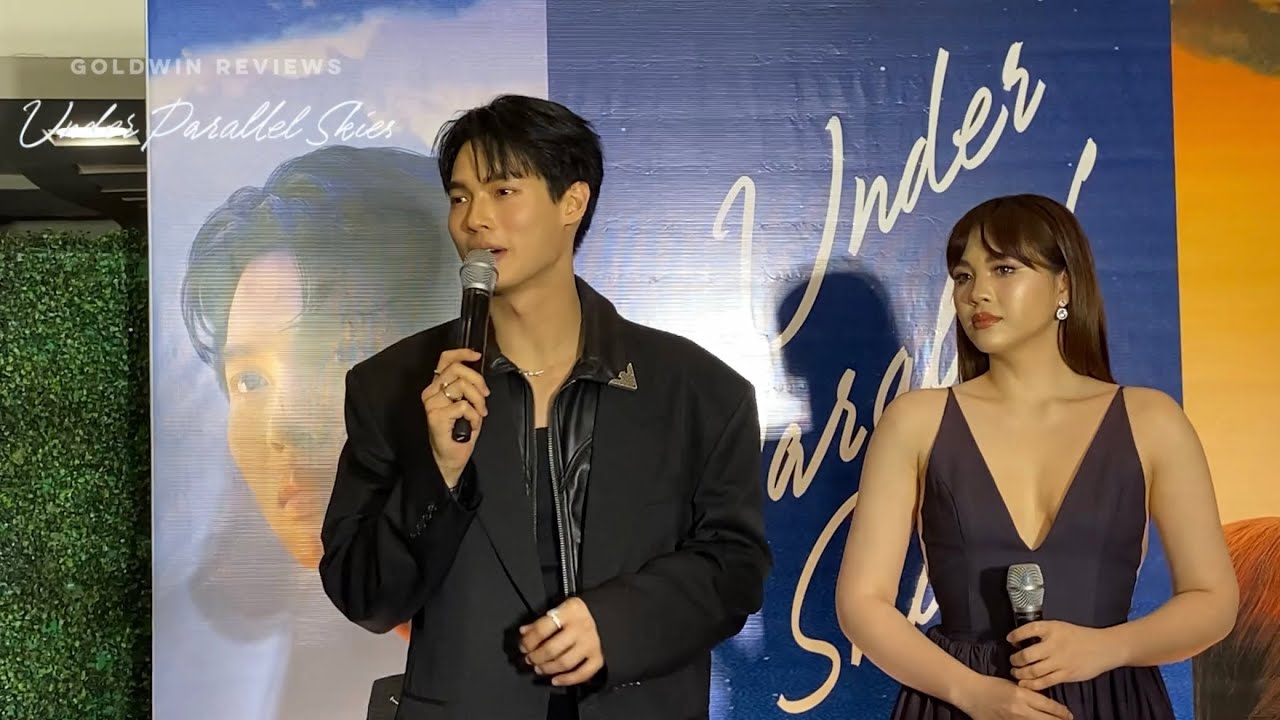 Win Metawin & Janella Salvador for UNDER PARALLEL SKIES Red Carpet ...