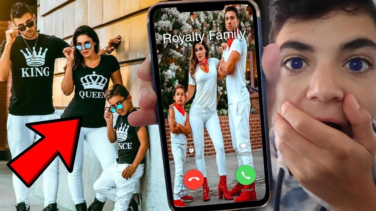 CALLING THE REAL ROYALTY FAMILY!! (FERRAN GOT ON THE PHONE!) - YouTube