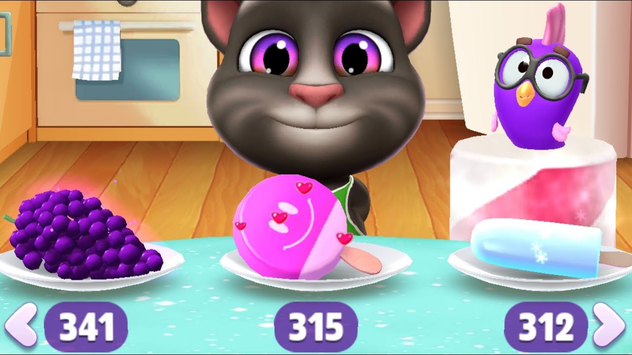 Unlimited Legendary Food - My Talking Tom 2 - GAMEPLAY 4U - YouTube