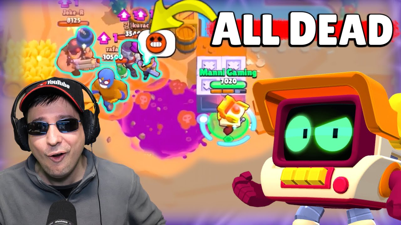 MELEE & SNIPER in one! Brawl Stars R-T Gameplay - YouTube