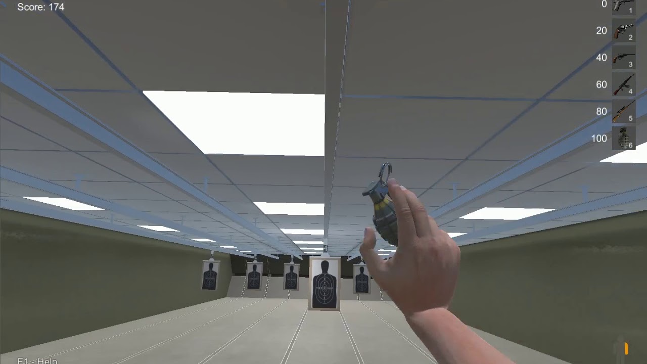 【Hand Simulator】グレネード(GRENADE)の投げ方 - YouTube