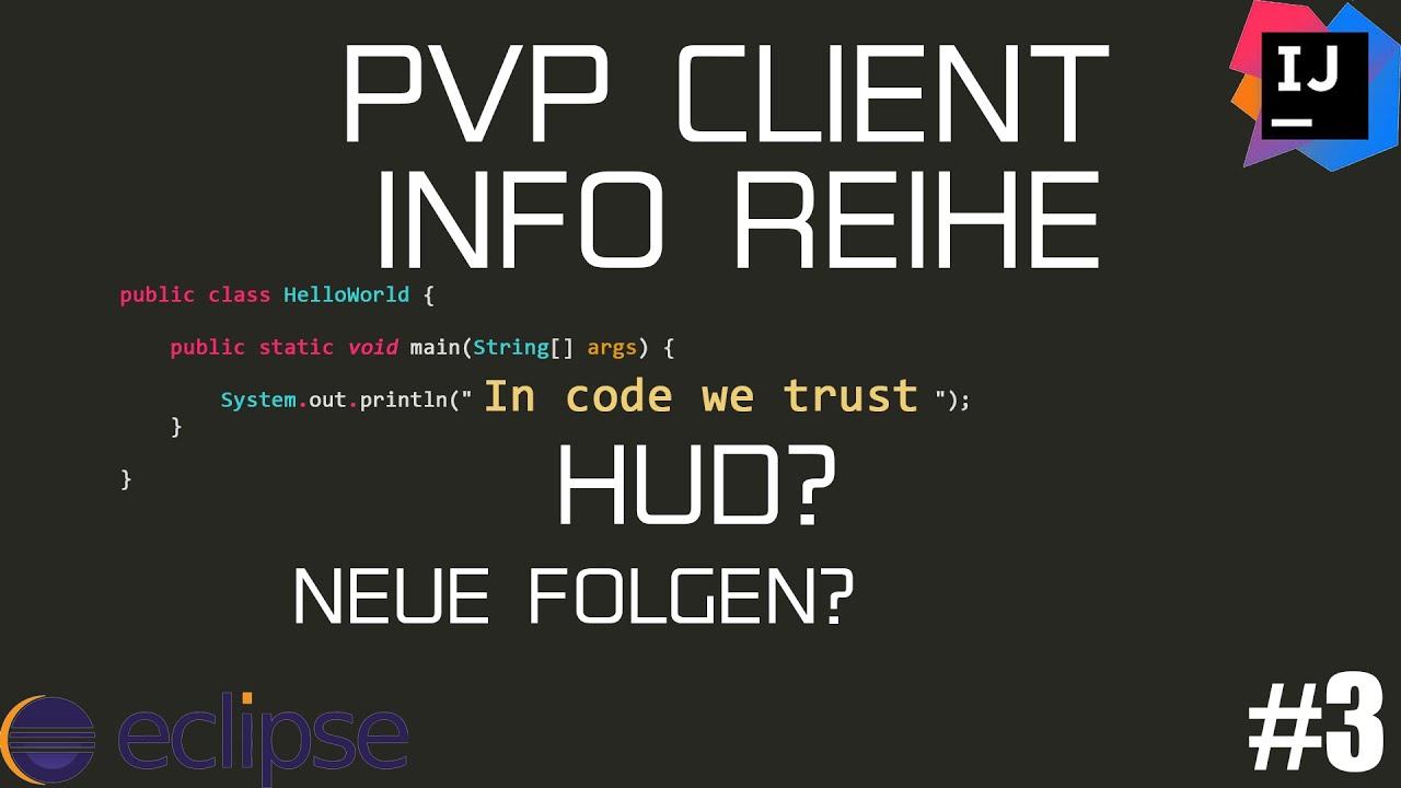 HUD Coden? Neue Videos? | 1.8.8 PVP Client Coding Infos - YouTube