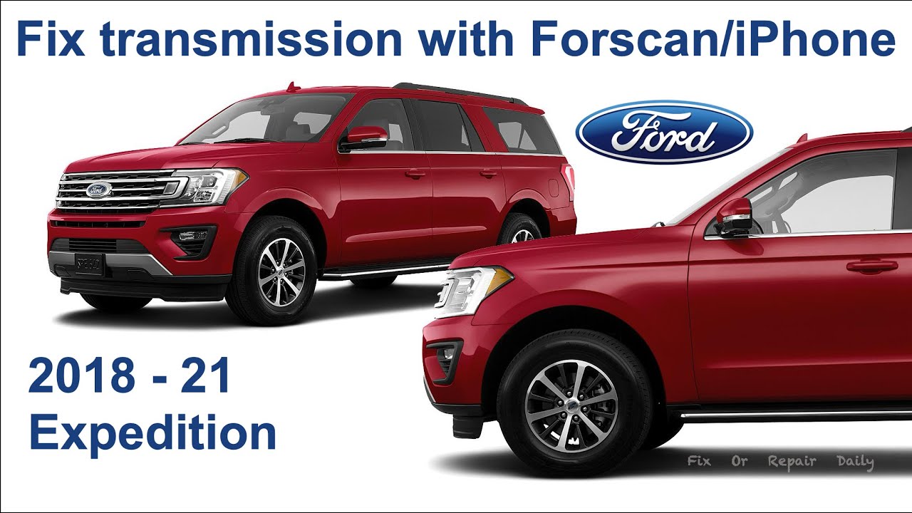 Use Forscan iOS and vLinker To Fix 2018-21 Ford Expedition Transmission ...