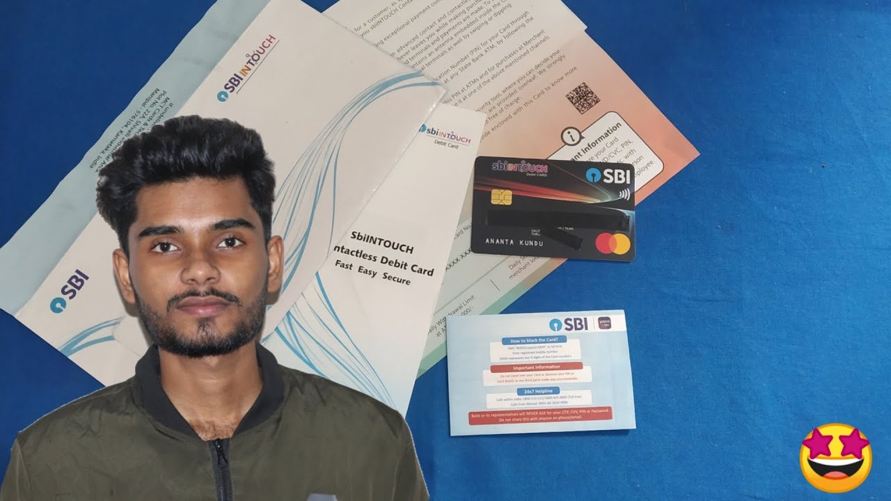 SBI Debit Card Unboxing 2021 II Contactless lntouch Mastercard II In ...