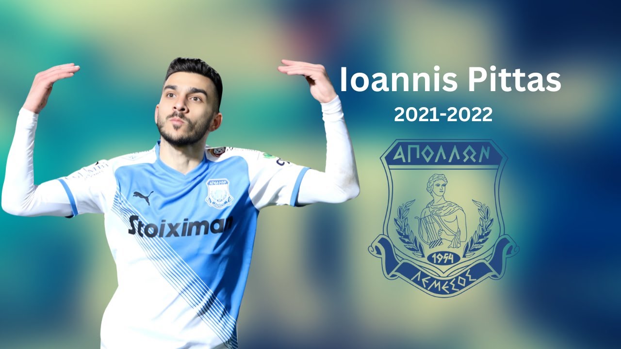 Ioannis Pittas - All Goals & Assists for Apollon in 2021/2022 - YouTube