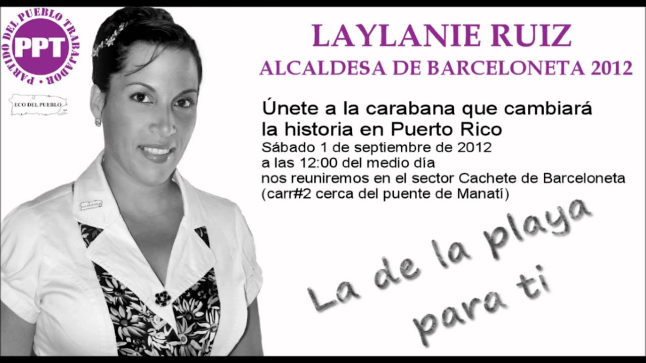 Laylanie Ruiz te habla al son de la sabrosa bomba y plena del PPT - YouTube