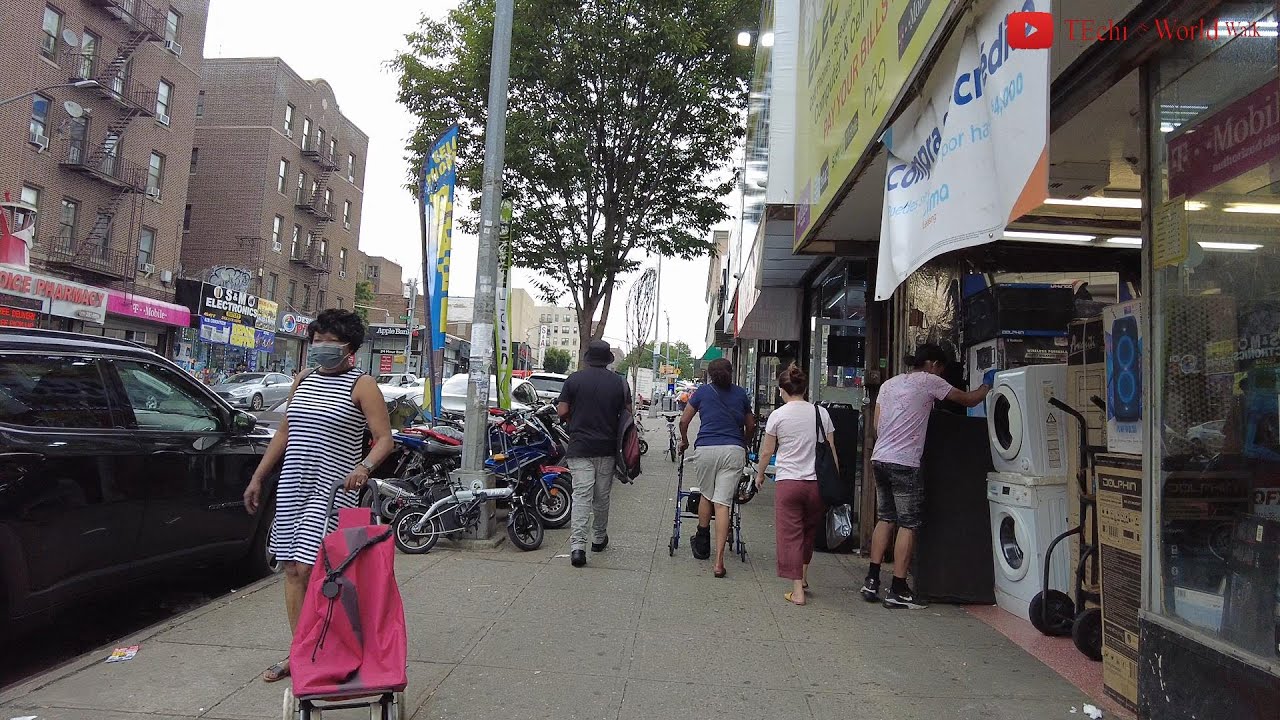 Bronx Walk NYC - Exploring E 170 Street GC, E 167 St., Jerome Ave ...