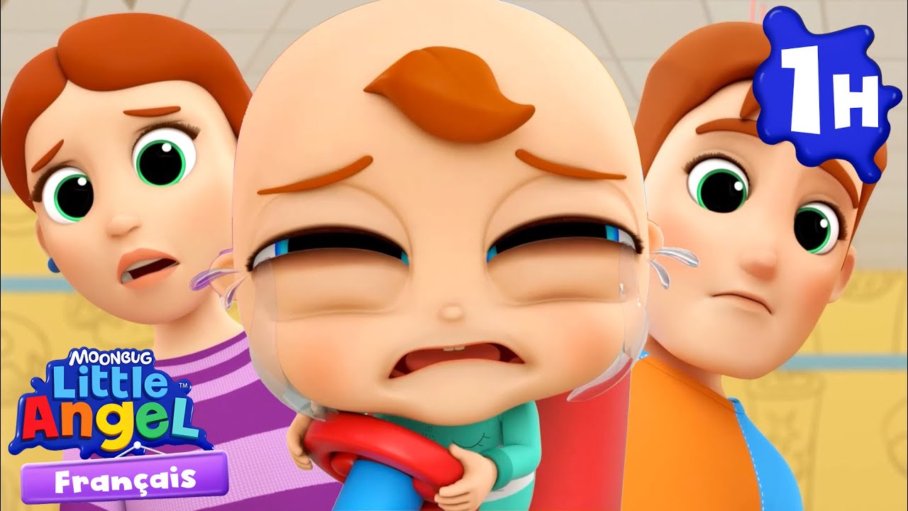 Bébé a du chagrin | Comptines avec Bébé Louis | Little Angel Français ...