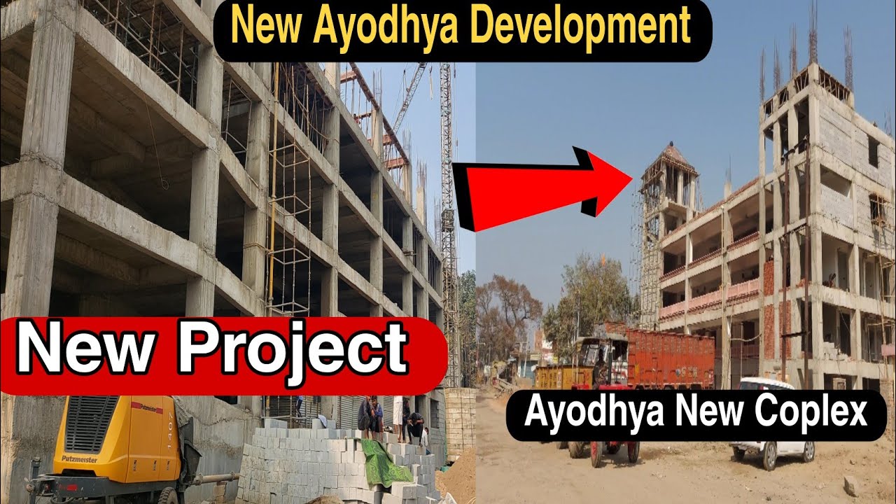 ayodhya new project update/new flyover construction/road widening ...