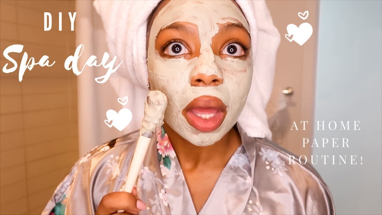 DIY SPA DAY - Pamper Routine - YouTube