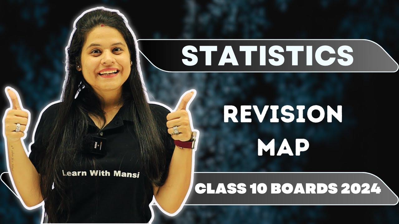 Statistics | Revision Map | Class 10 Boards 2024 - YouTube