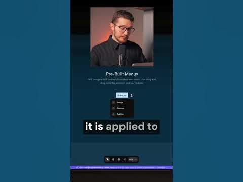 This is how I create dropdown menus in seconds with @Framer. #tutorial #framer #webdesign - YouTube
